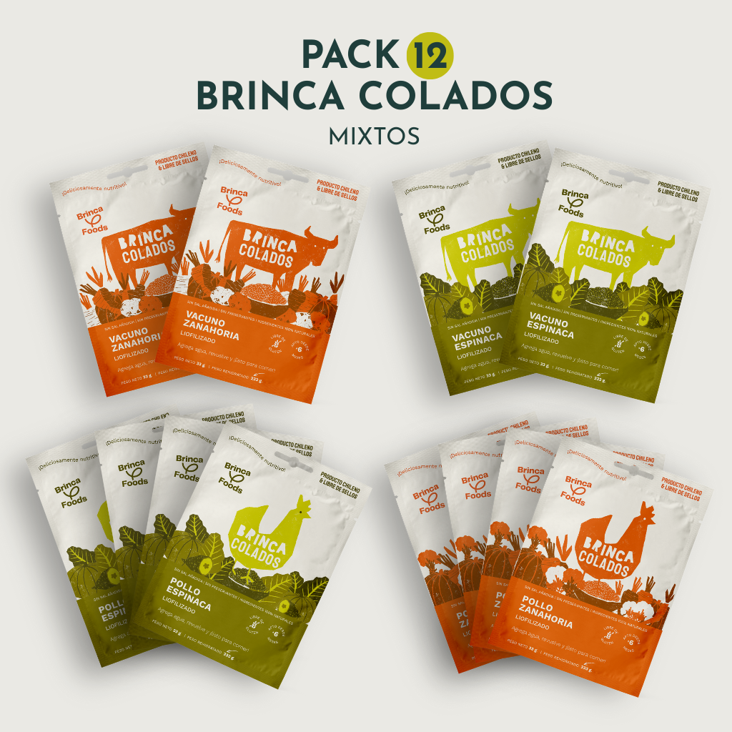 Pack 12 | Brinca Colados | Mixto – Brinca Foods